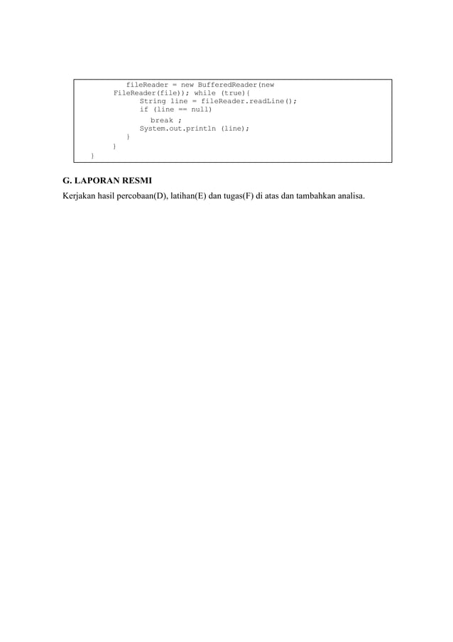 Penanganan kesalahan menangkap exception | PDF