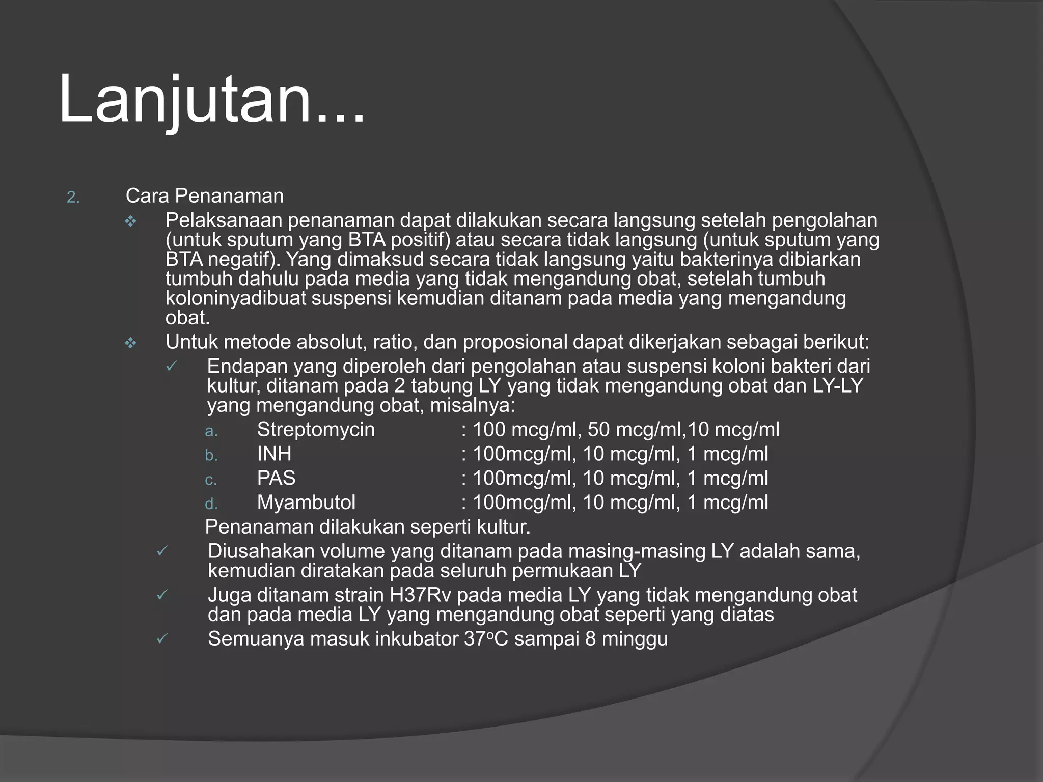 Penanganan sputum | PPTX