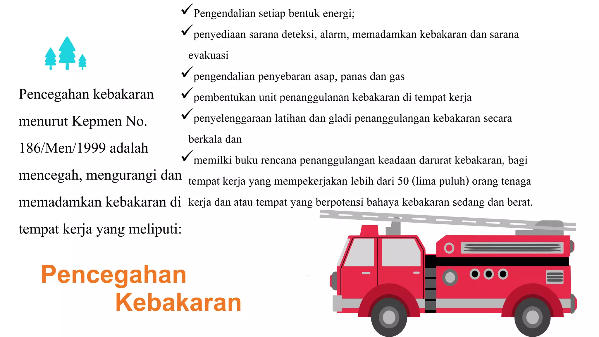 Penanggulangan kebakaran | PPTX