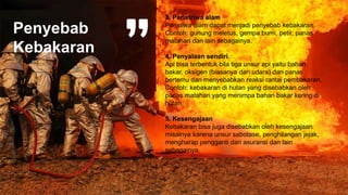 Penanggulangan kebakaran | PPTX