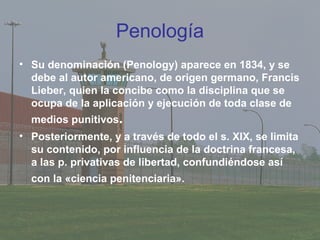 Derecho PENAL Penas y medidas de seguridad | PPS