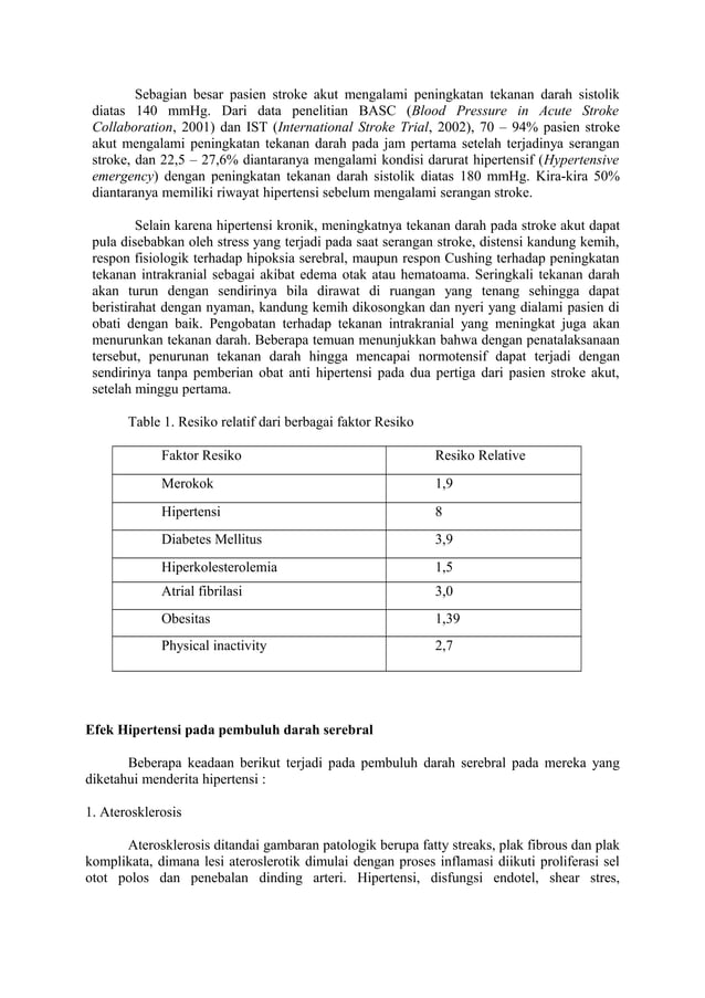 Penatalaksanaan hipertensi-pada-stroke | PDF