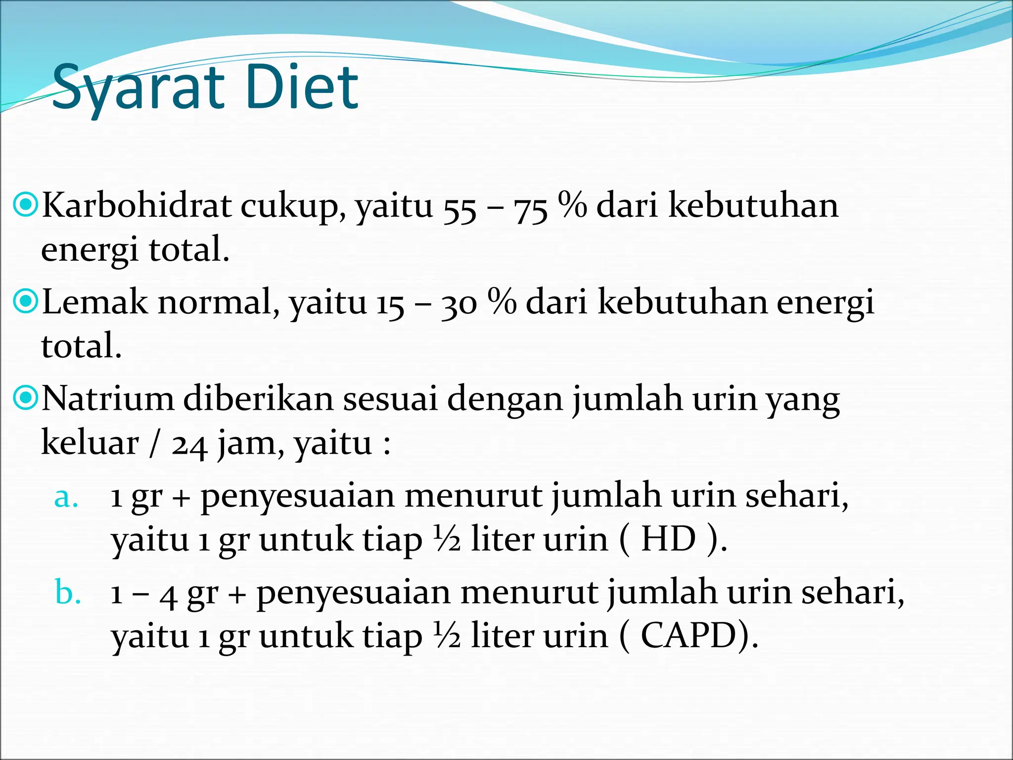 Penatalaksanaan Diet gagal ginjal kronik dengan hemodialisa.ppt