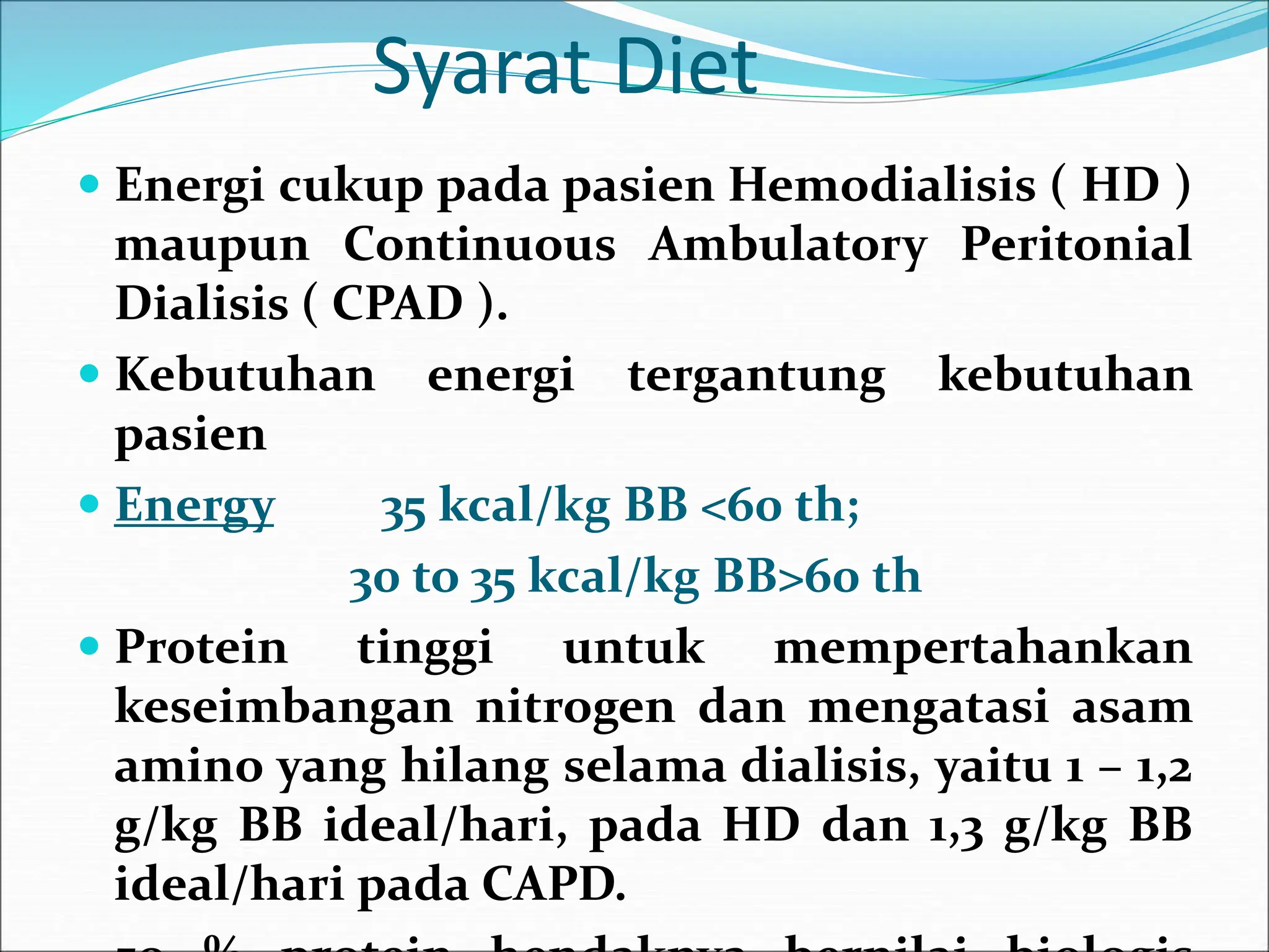 Penatalaksanaan Diet gagal ginjal kronik dengan hemodialisa.ppt