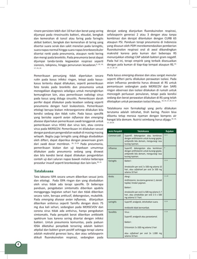 Penatalaksanaan ispa | PDF