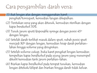 Penatalaksanaan spesimen | PPTX