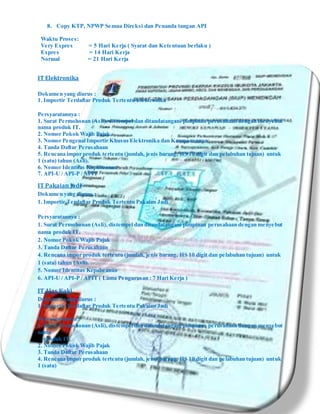 Urus SIUJPT (Surat Izin Usaha Jasa Pengurusan Transportasi) | PDF