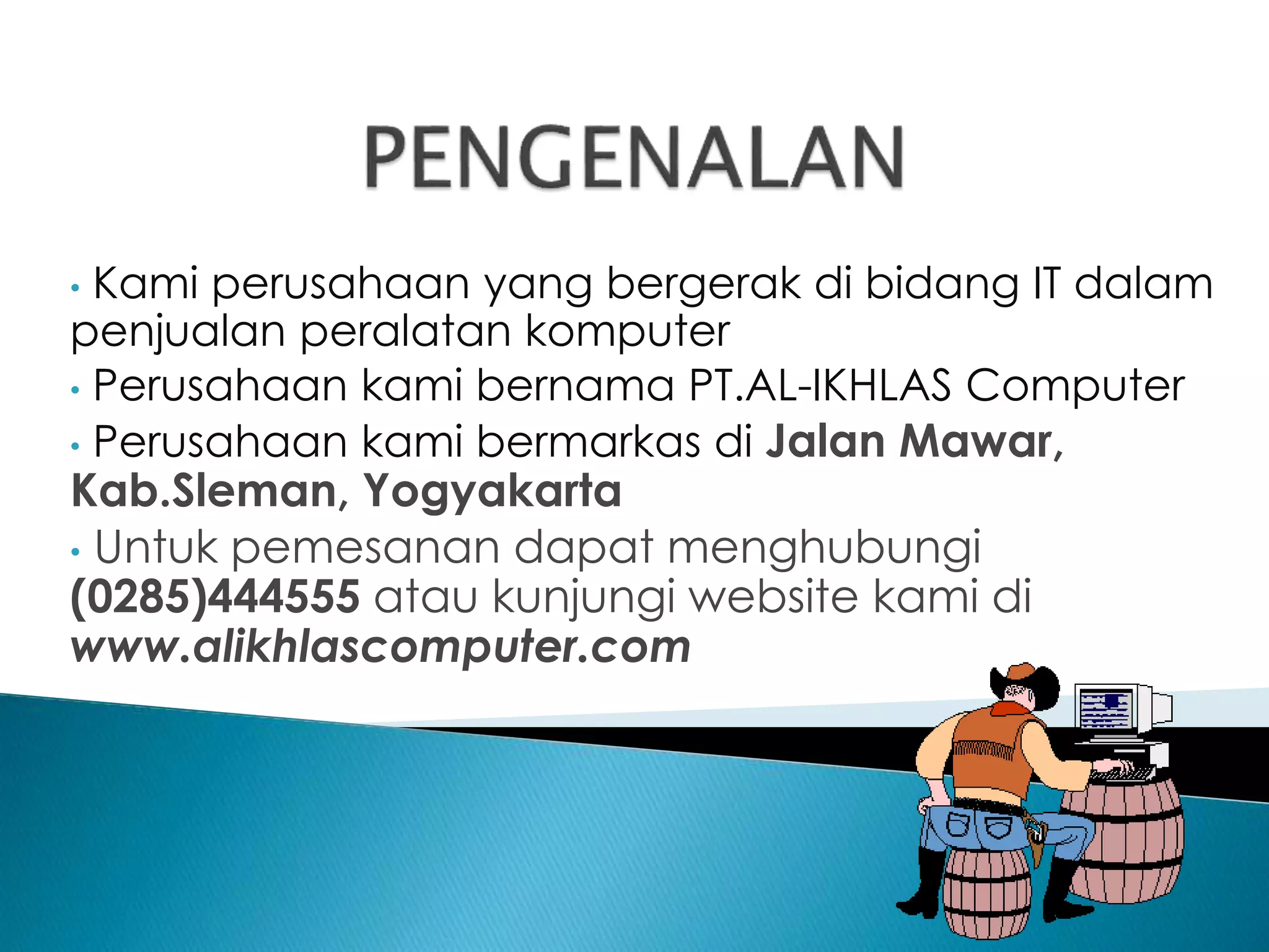 Penawaran peralatan komputer | PPTX