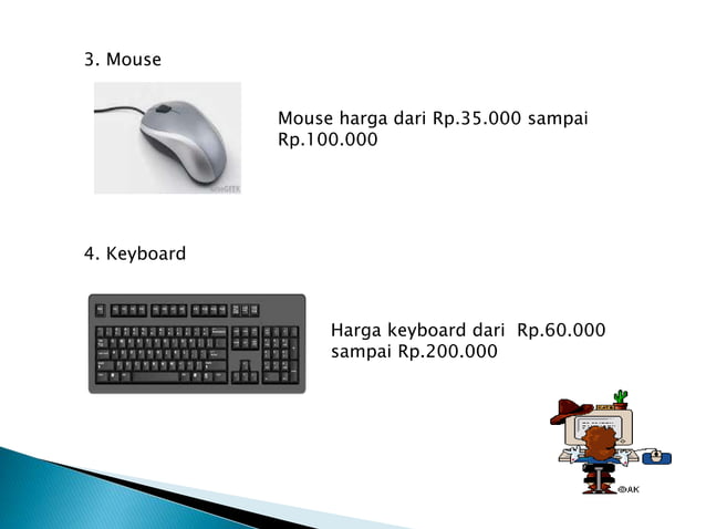 Penawaran peralatan komputer | PPTX
