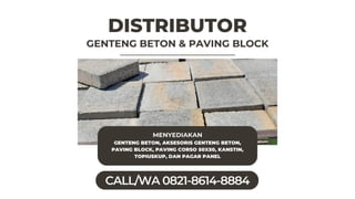 Penawaran Spesial: Paving Block dengan Potongan Harga Besar! | PPT