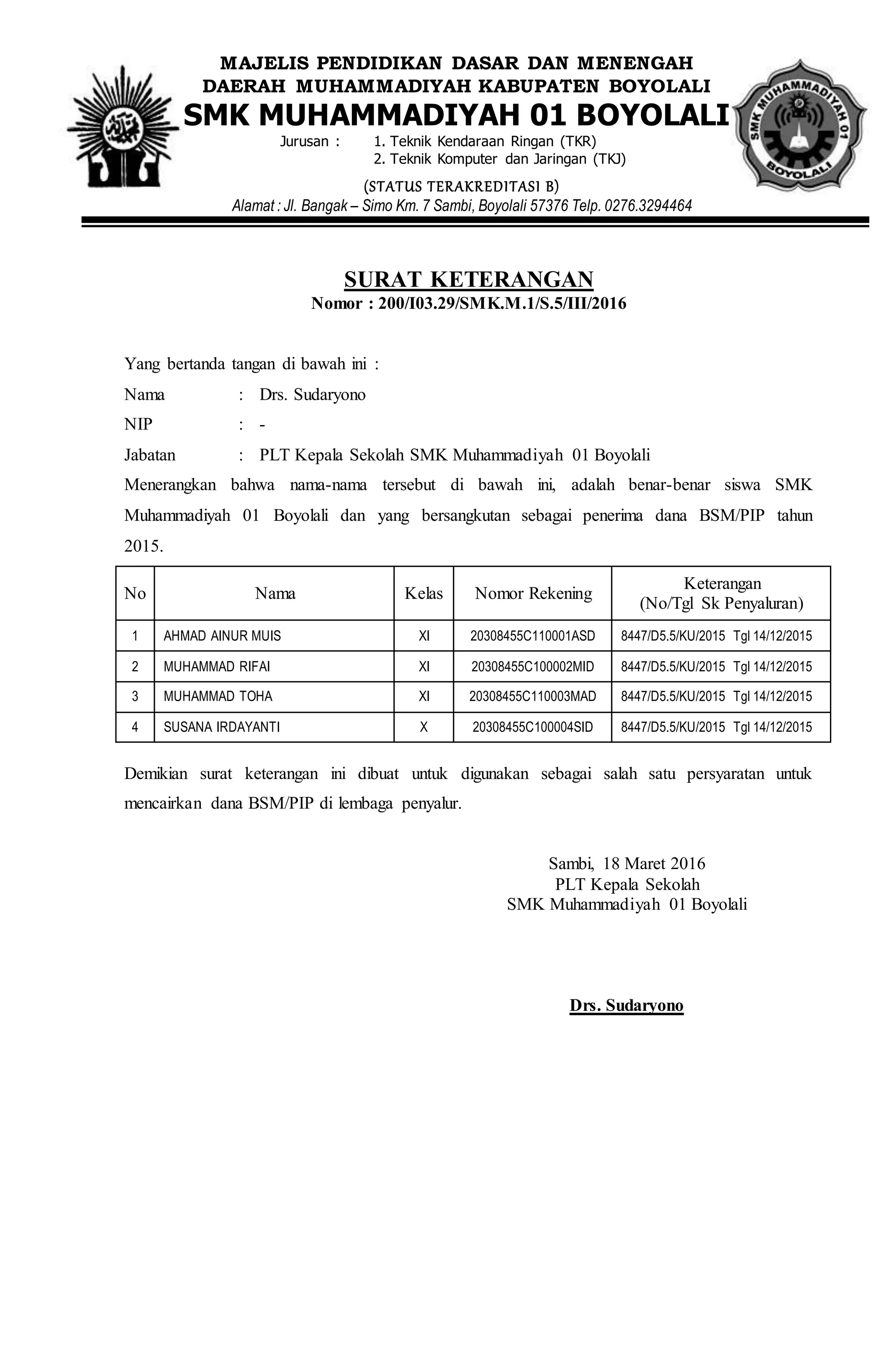 Pencairan bsm pip tahap 13 | PDF