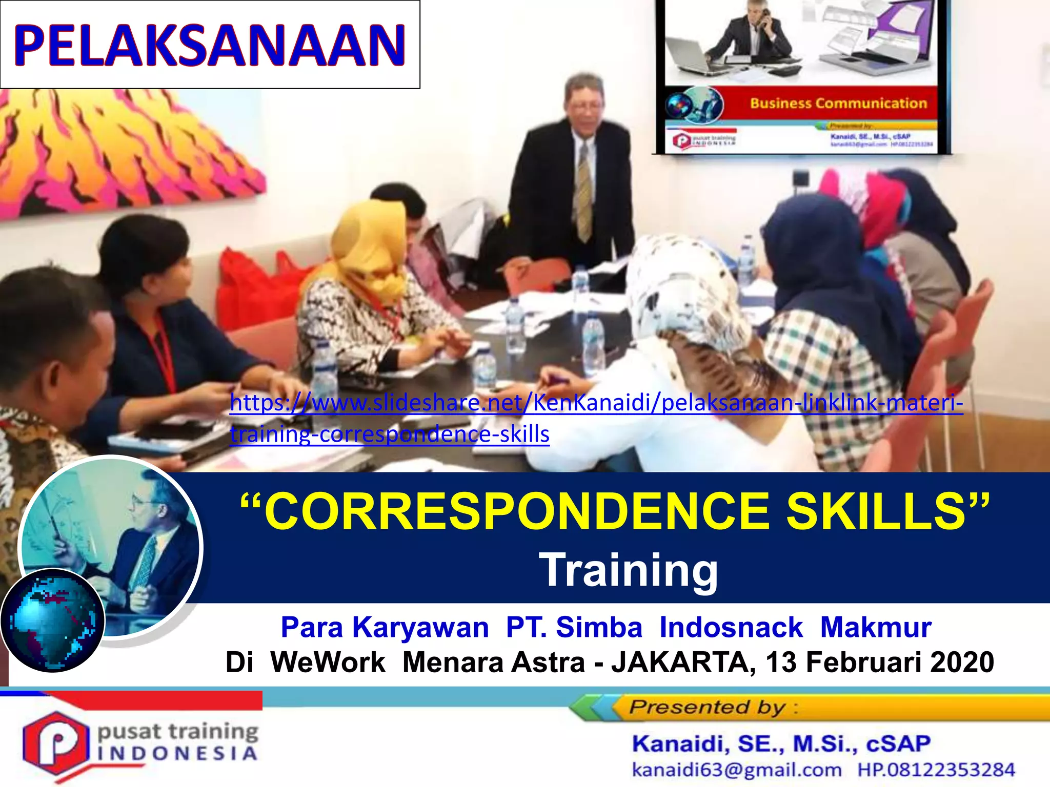 RENCANA Pelaksanaan + Link2 MATERI _"Sharing Knowledge _Teknik SURVEI ...