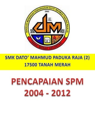 Pencapaian spm 2004 2012 | PPTX