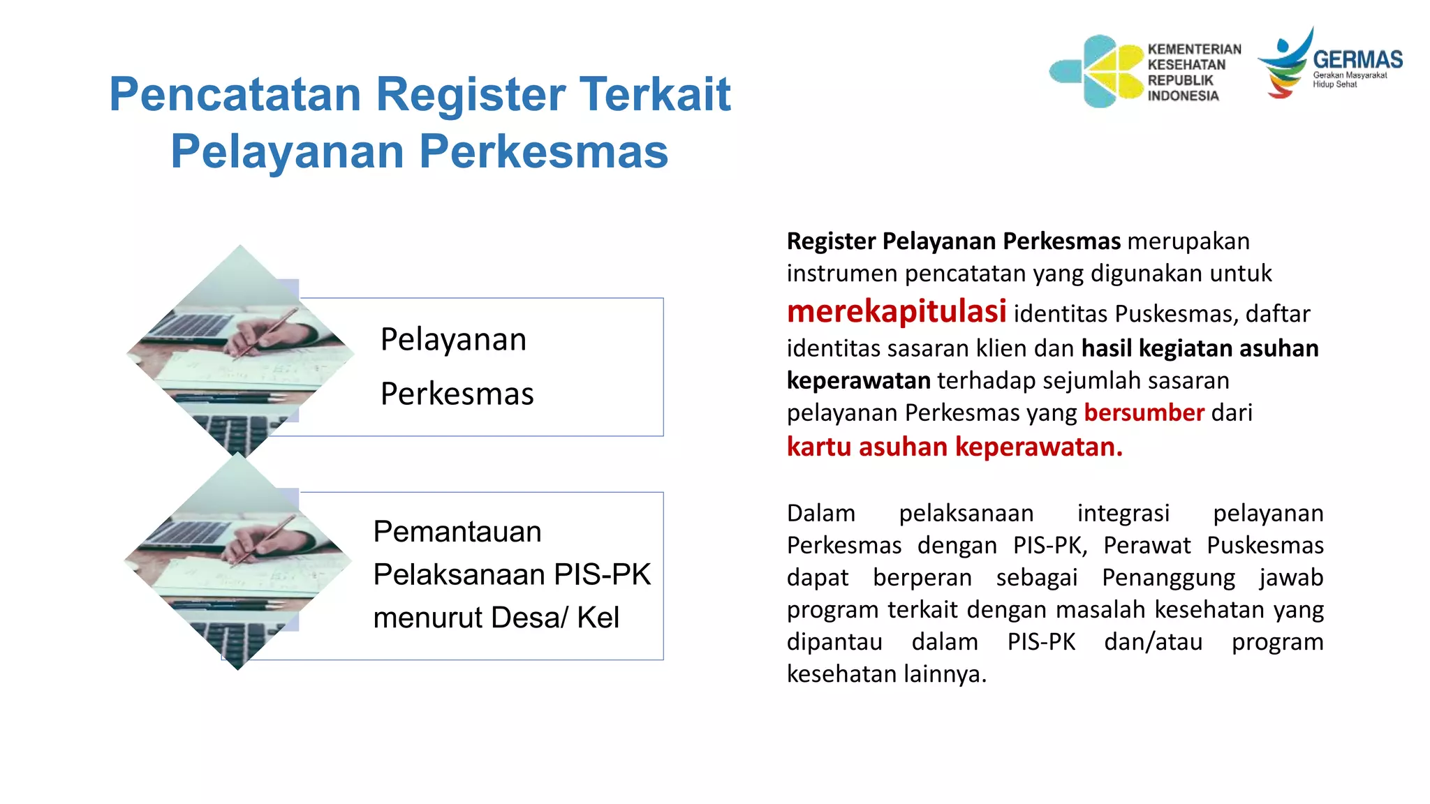 Pencatatan dan Pelaporan TOT Pelatihan Pelayanan Perkesmas.pptx