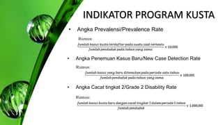 Pencatatan pelaporan kusta | PPTX