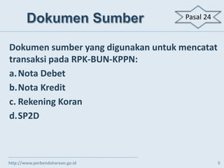 Pencatatan transaksi RPK-BUN-KPPN | PPTX