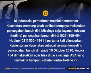 Pencegahan Bunuh Diri di Indonesia | PDF