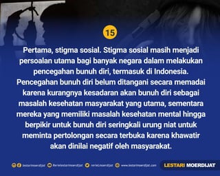 Pencegahan Bunuh Diri di Indonesia | PDF