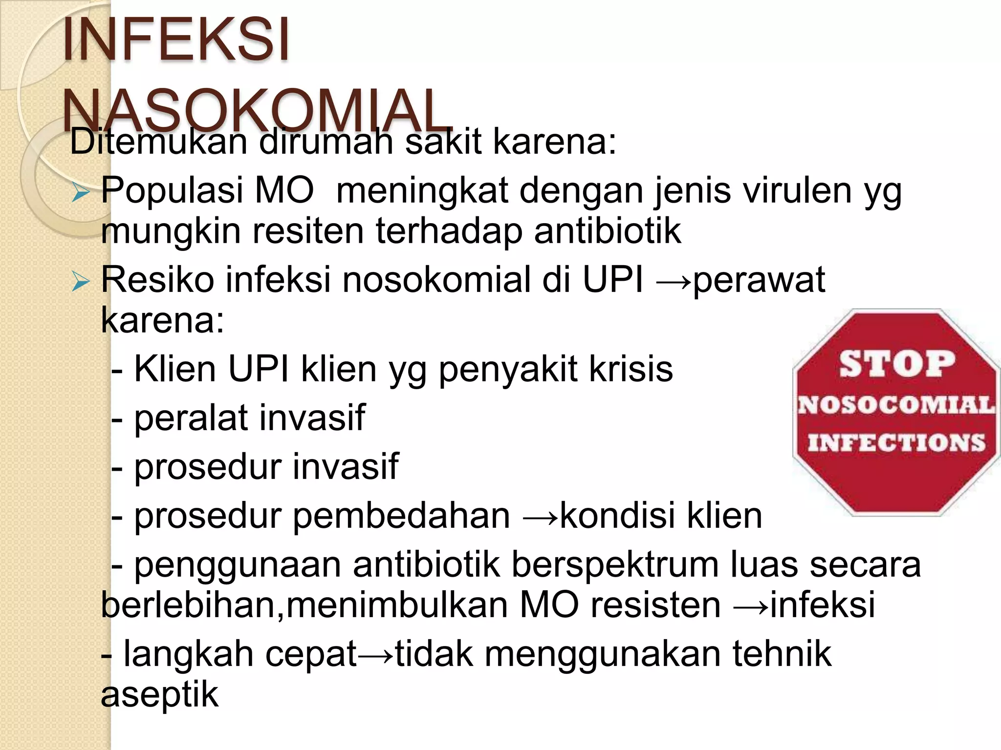 Pencegahan dan pengendalian infeksi 1 | PPTX