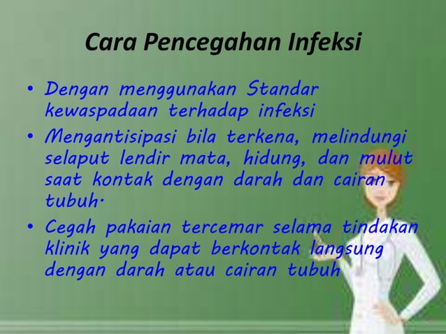 Pencegahan infeksi di rumah sakit | PPT
