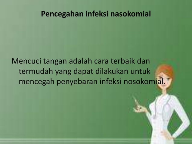 Pencegahan infeksi nosokomial | PPTX