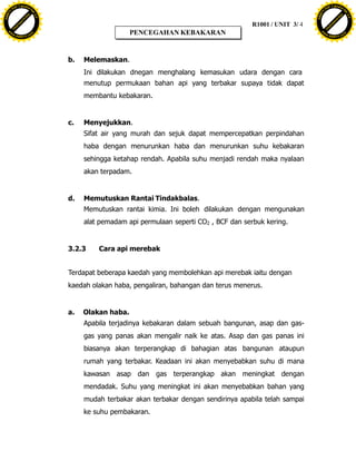 PENCEGAHAN KEBAKARAN | PPTX