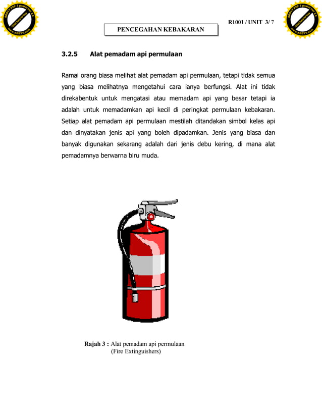 PENCEGAHAN KEBAKARAN | PDF