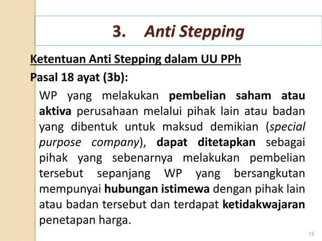 Pencegahan penghindaran pajak | PPTX