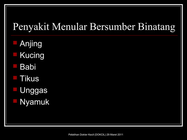 Pencegahan penyakit menular | PPT