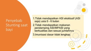 PENCEGAH STUNTING BAGI REMAJA PUTRA PPPP | PPT