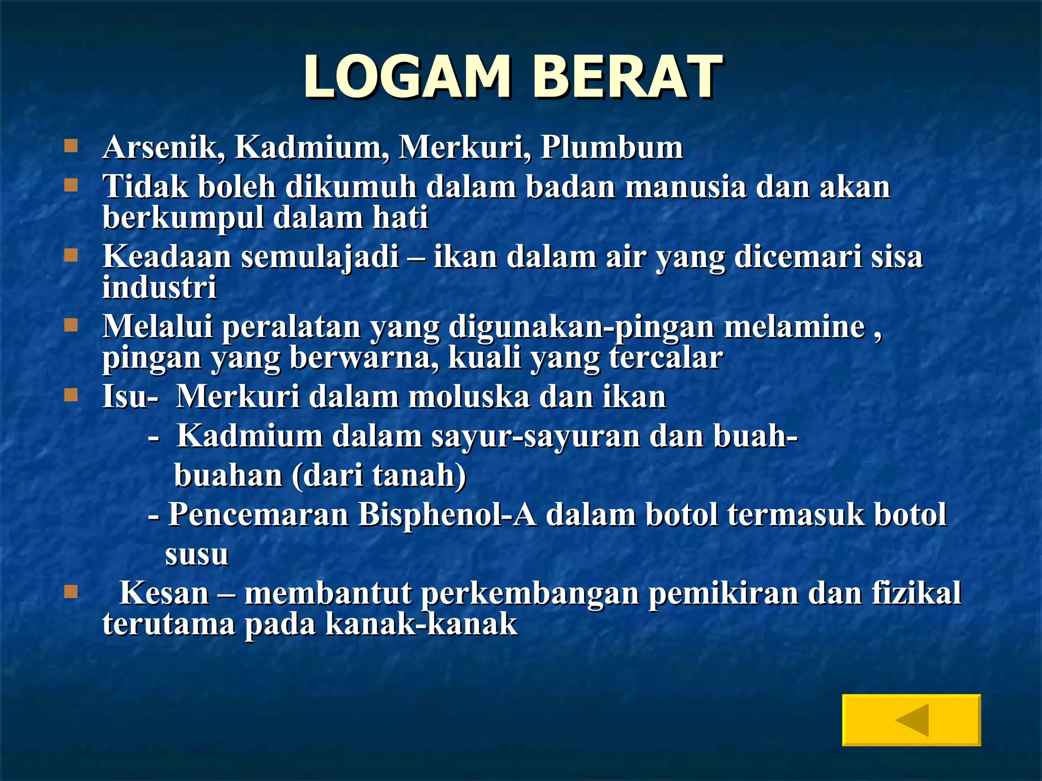 Pencemaran Makanan | PPT