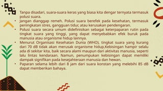 Bab Pencemaran Kelas X Kurikulum Merdeka | PPTX