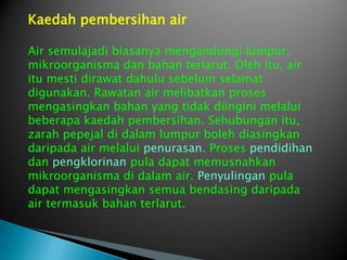 pencemaran kualiti air | PPTX