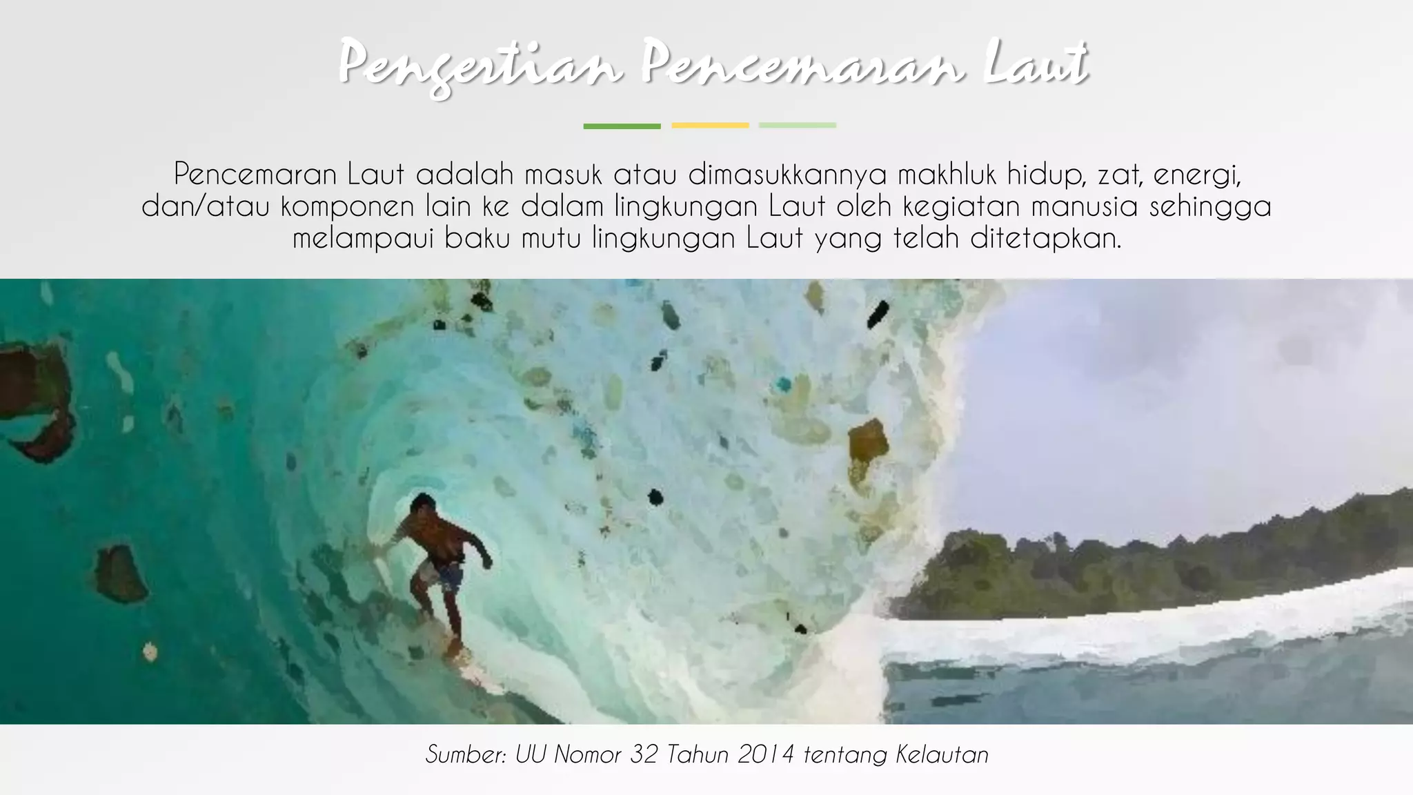 Pencemaran Laut di Indonesia | PDF