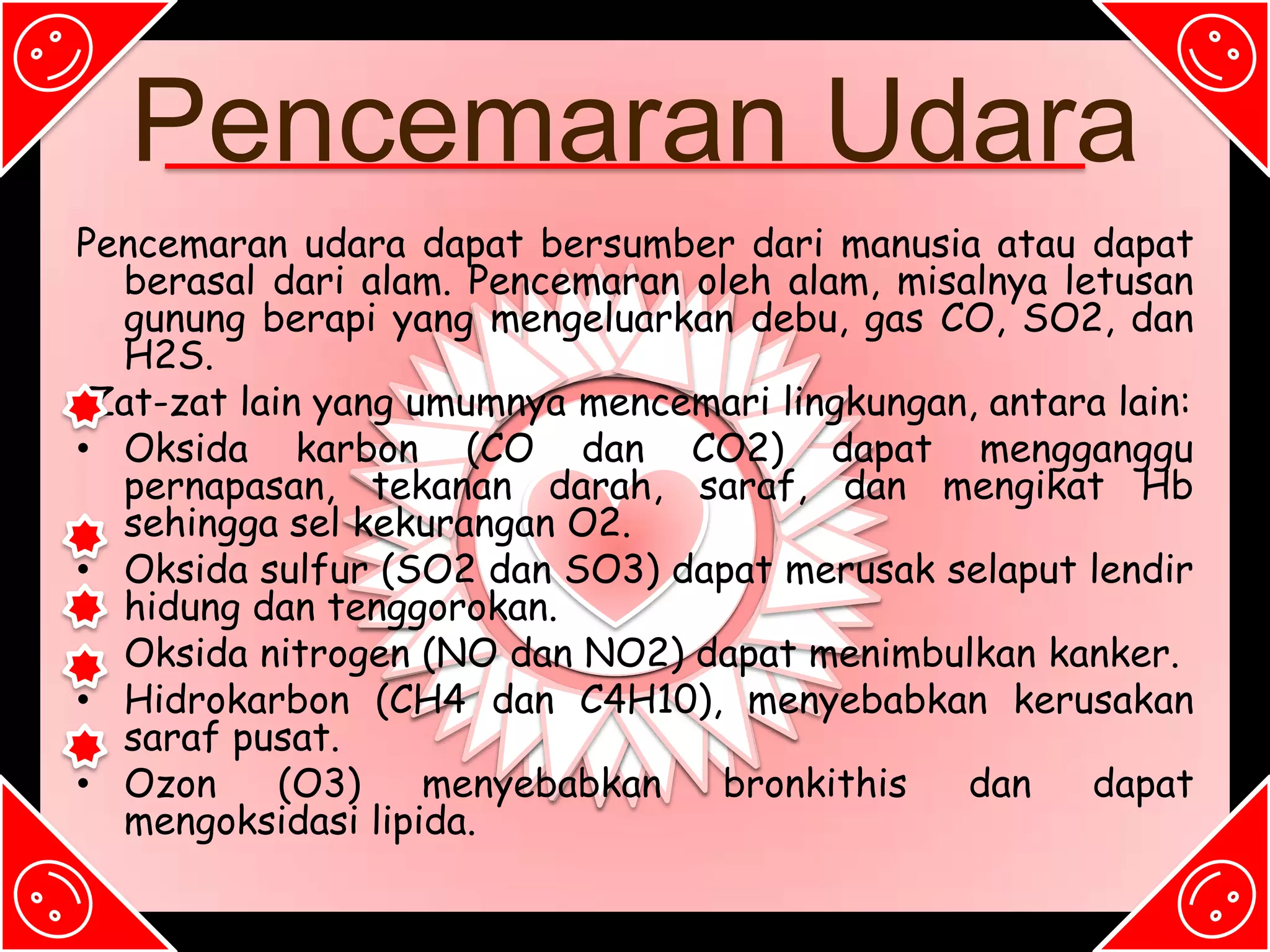 Pencemaran lingkungan kelas 10 | PPTX