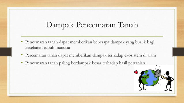 Pencemaran lingkungan sebagai gangguan daur biogeokimia | PPTX
