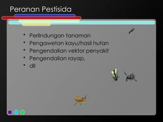 Pencemaran Pestisida oleh berbagai zat di lingkungan | PPTX