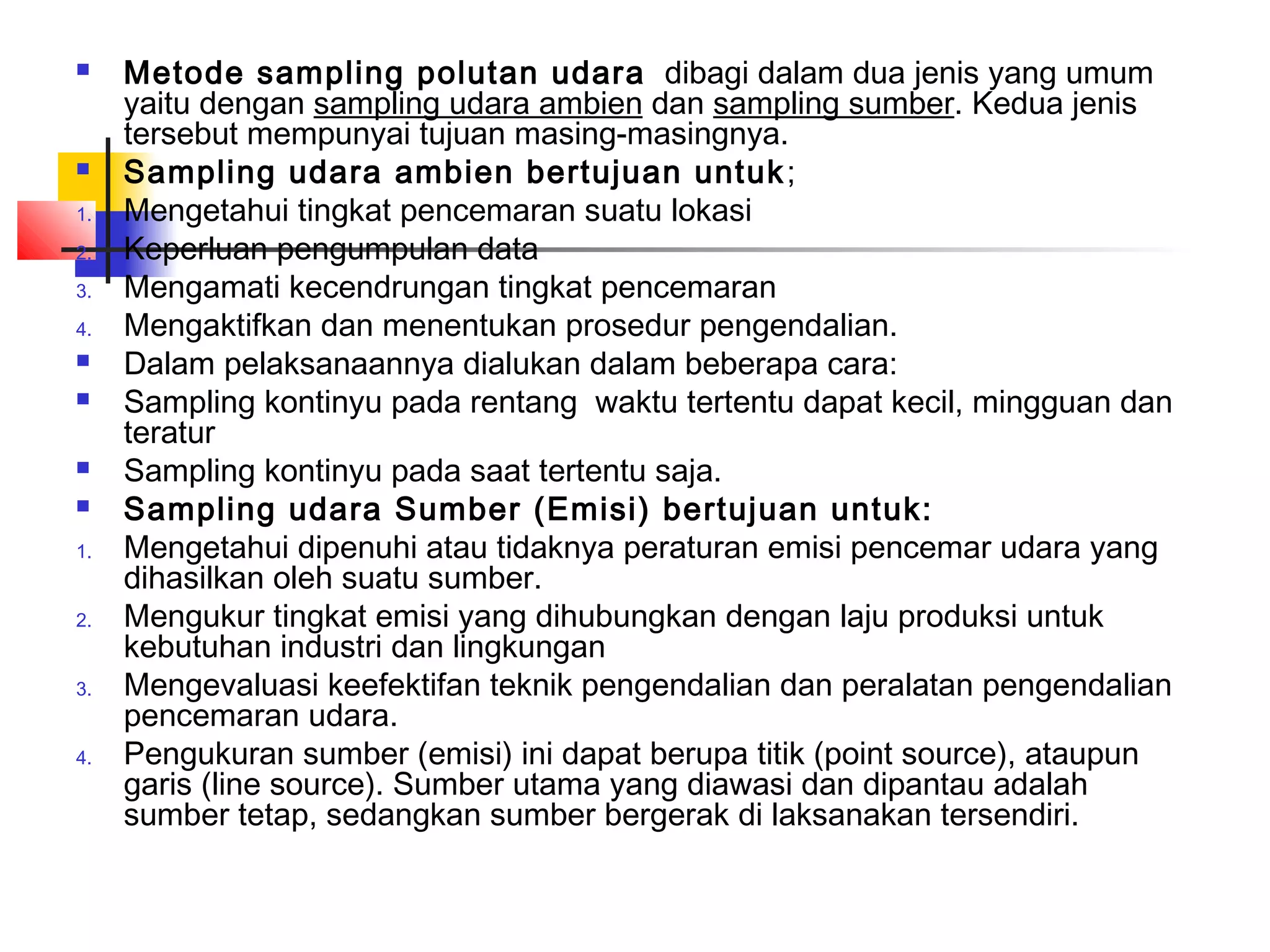 Pencemaran udara | PPT