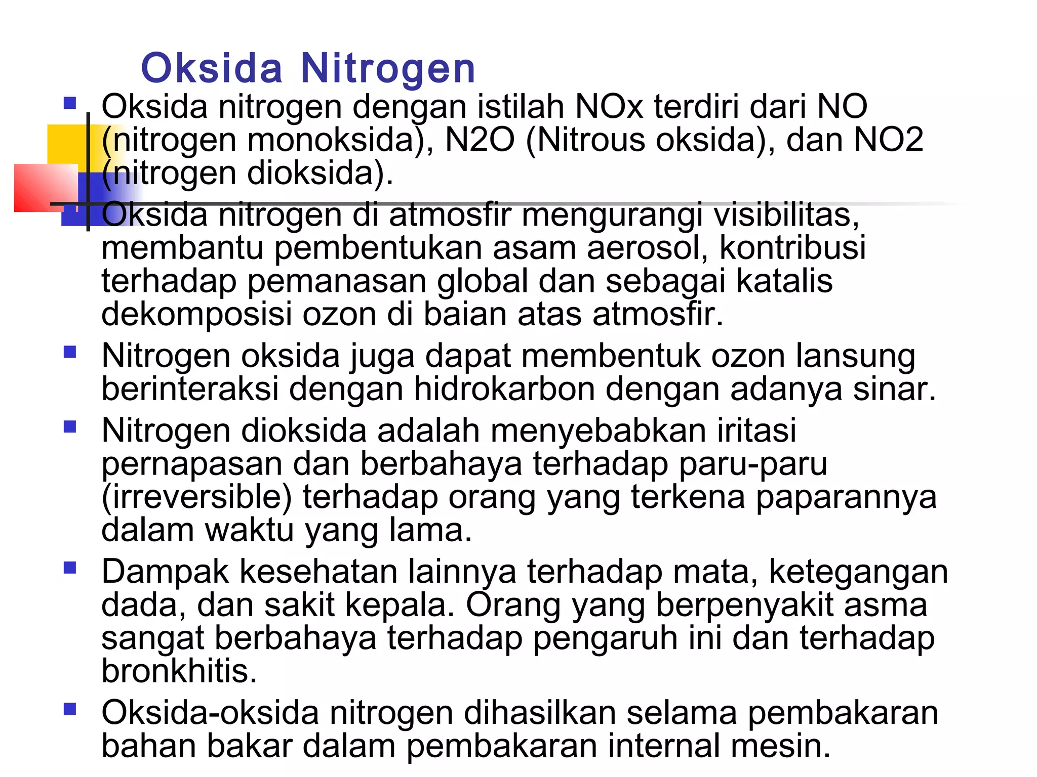 Pencemaran udara | PPT