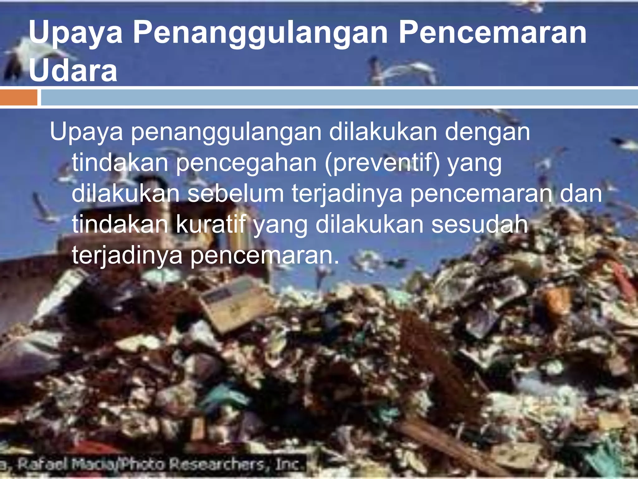 Pencemaran udara | PPTX