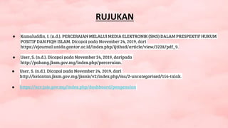 PENCERAIAN MELALUI MEDIA ELEKTRONIK (CTU211) | PPTX