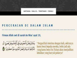Penceraian (slide) | PPTX