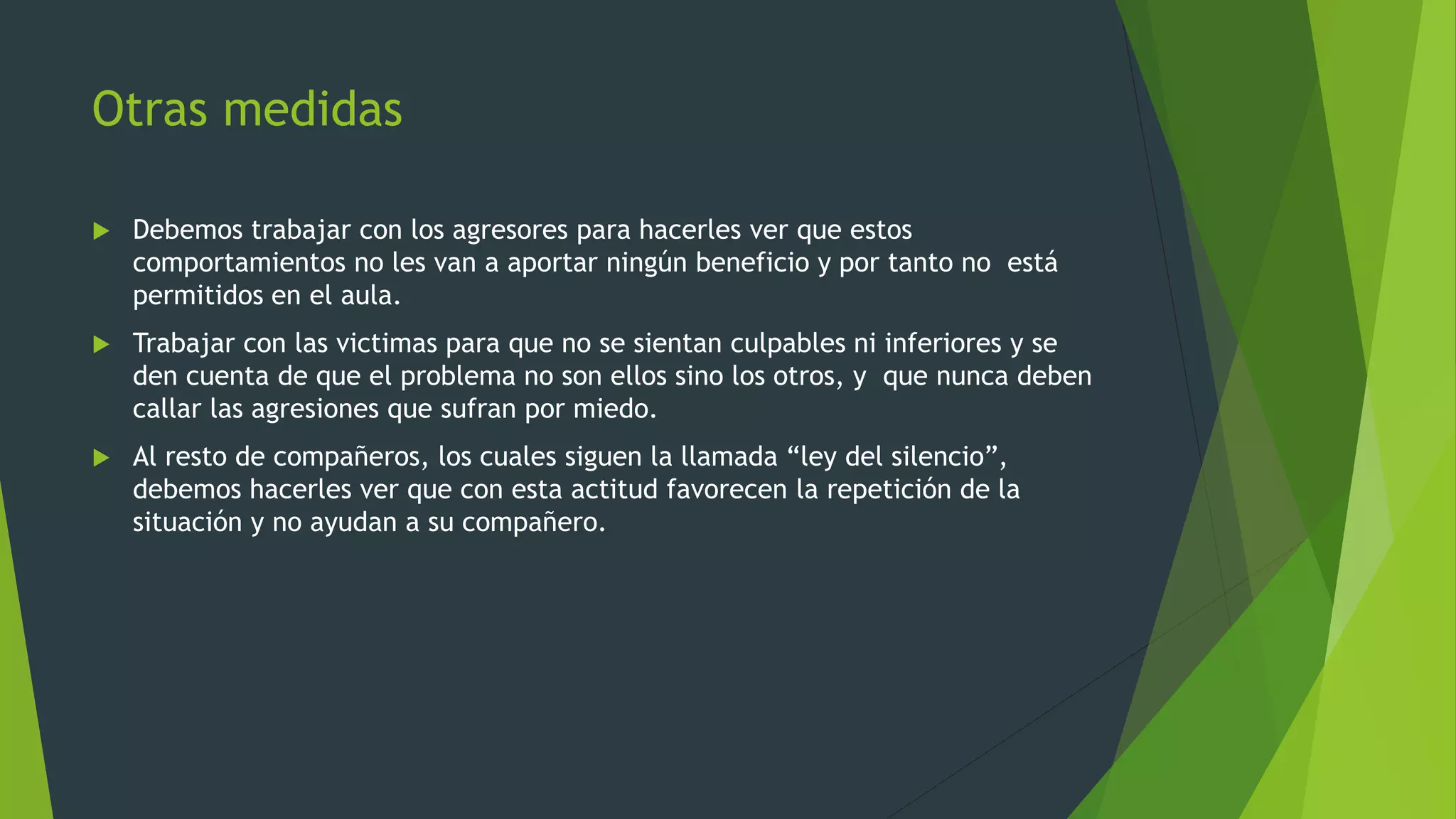 El Acoso Escolar Ppt