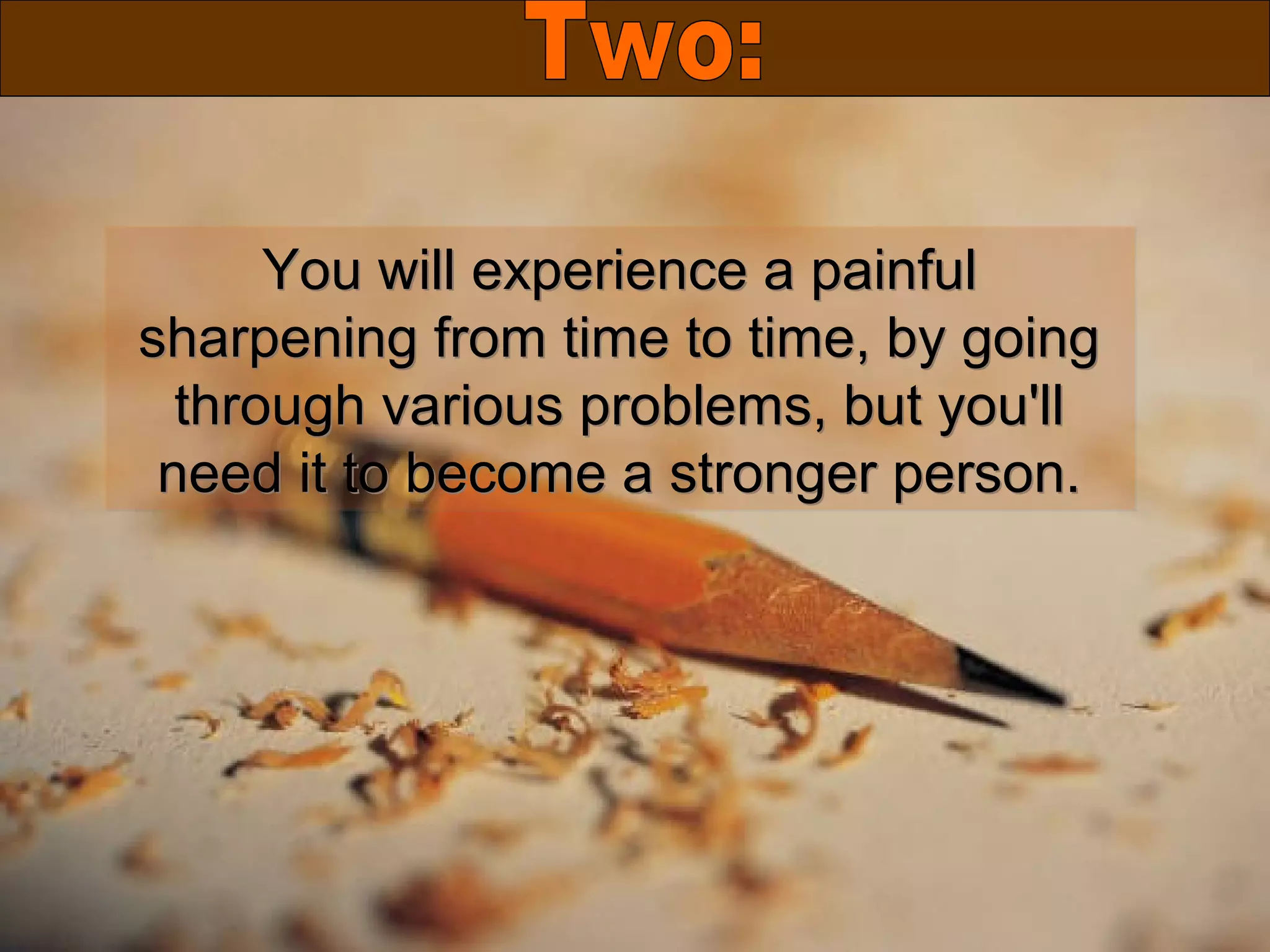 The Pencil Parable | PPT