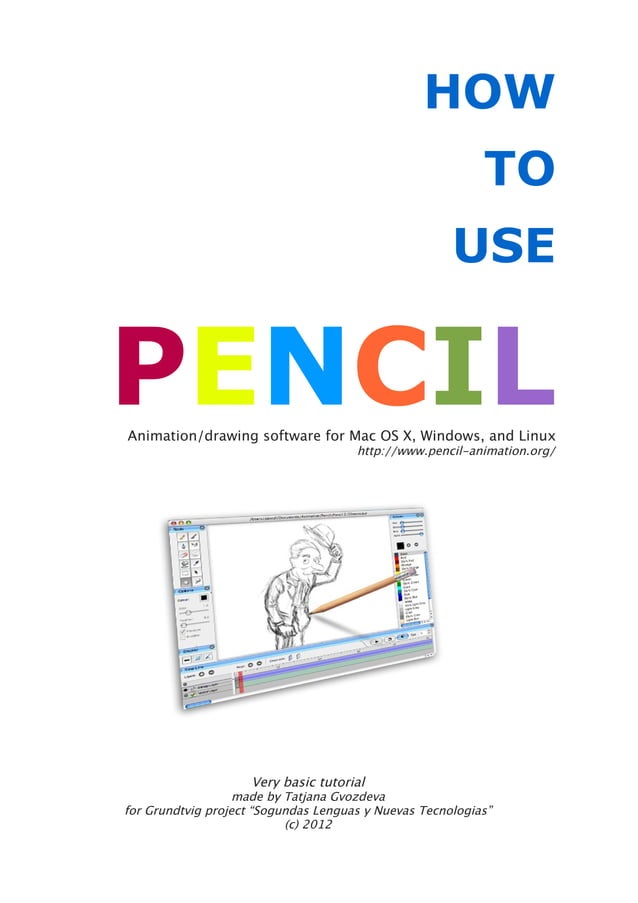 How to use "PENCIL" animation software | PDF | Computer Animation | Computer Software and ...