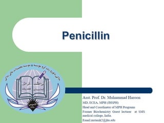 Penicillin Antibiotics - Pharmacology | PDF