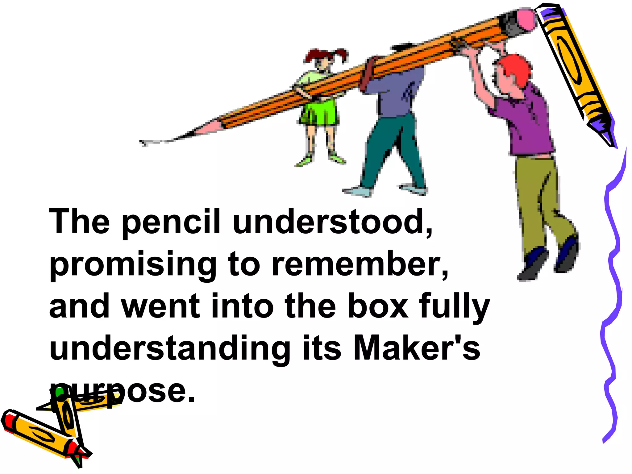 Pencil Parable | PPT