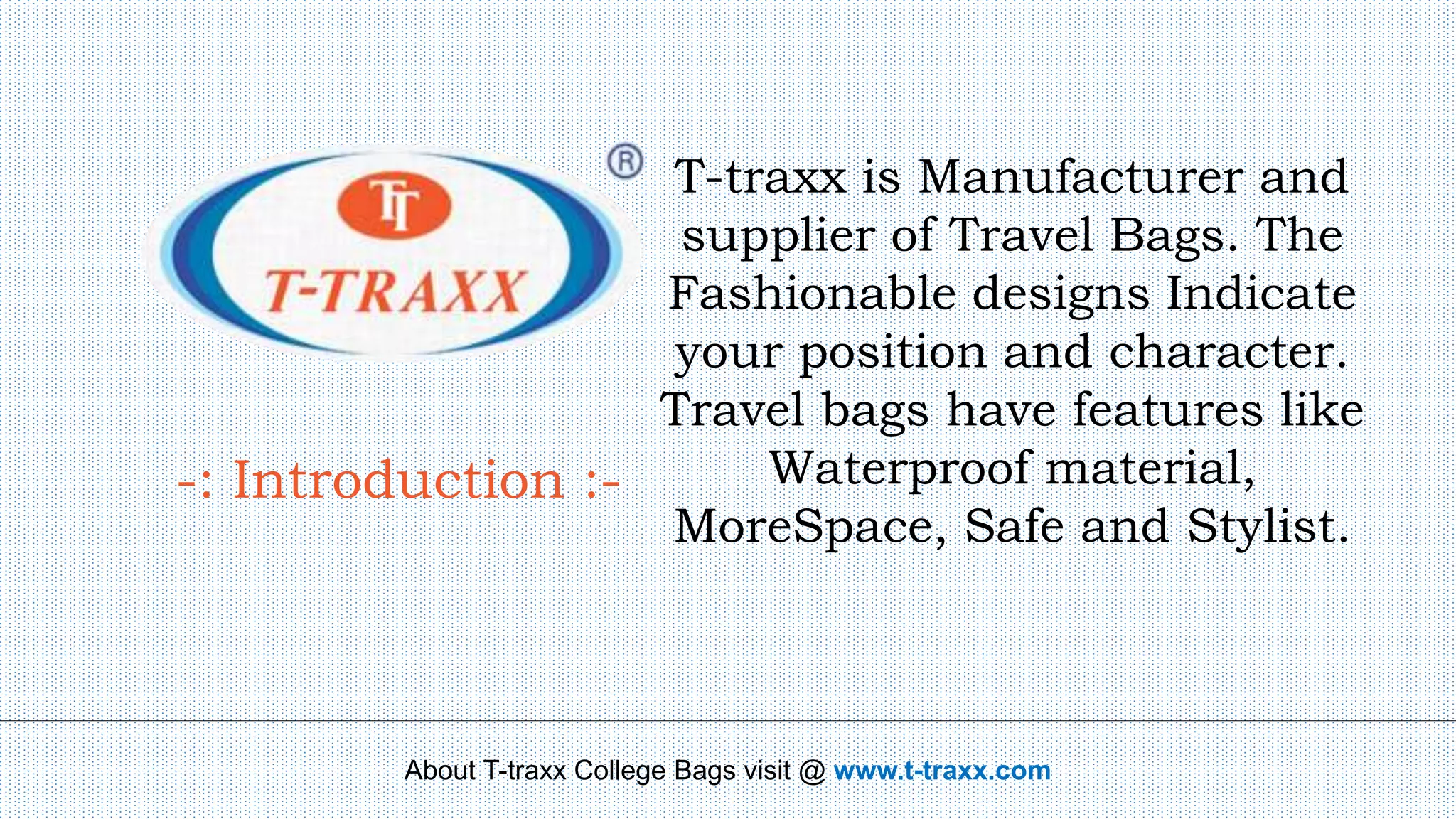 Pencil Pouches -Ttraxx | PPTX