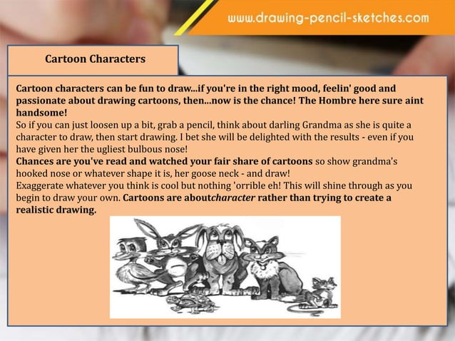 Pencil sketch art classes: Drawing-pencil-sketches | PPTX