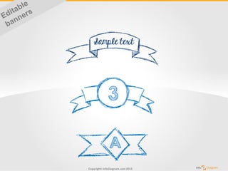 Hand Drawn Pencil Symbols Banners Visuals ppt | PDF